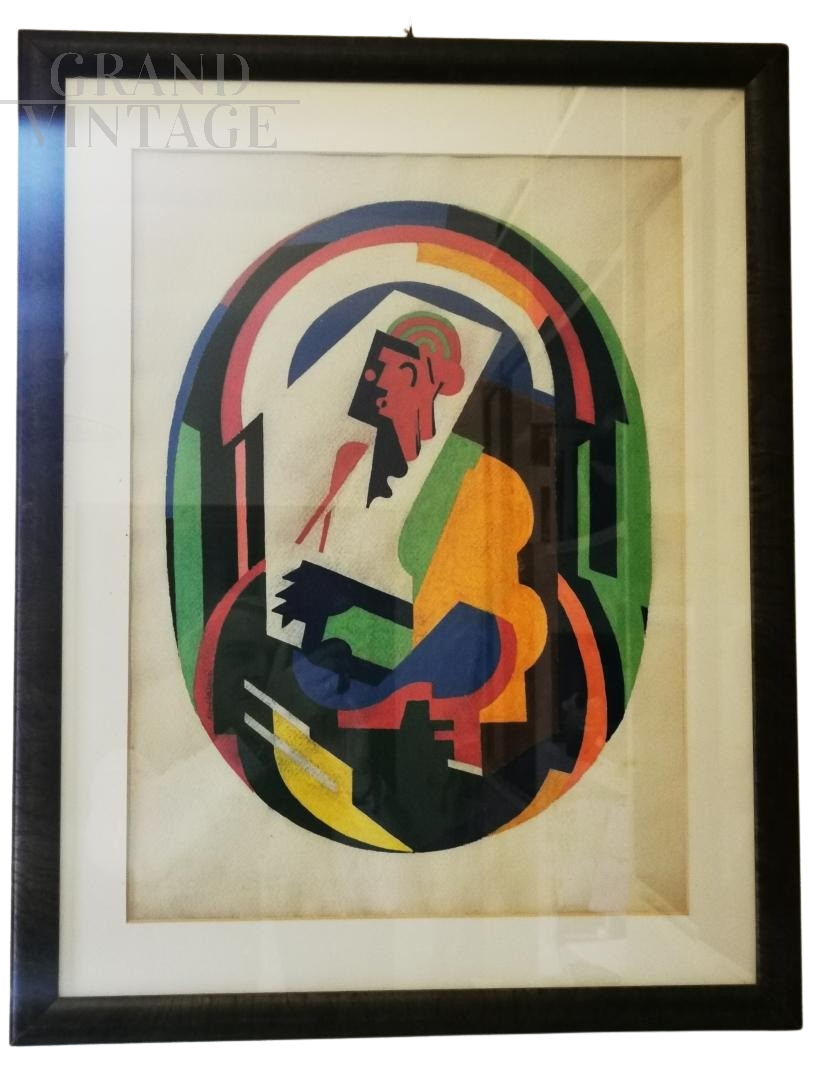 Albert Gleizes - painting with Cubist Abstraction | Grand Vintage